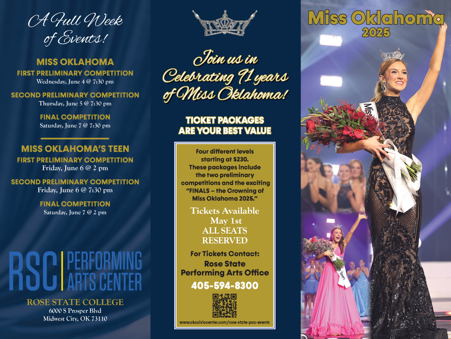 2025 Tickets | Miss Oklahoma Pageant